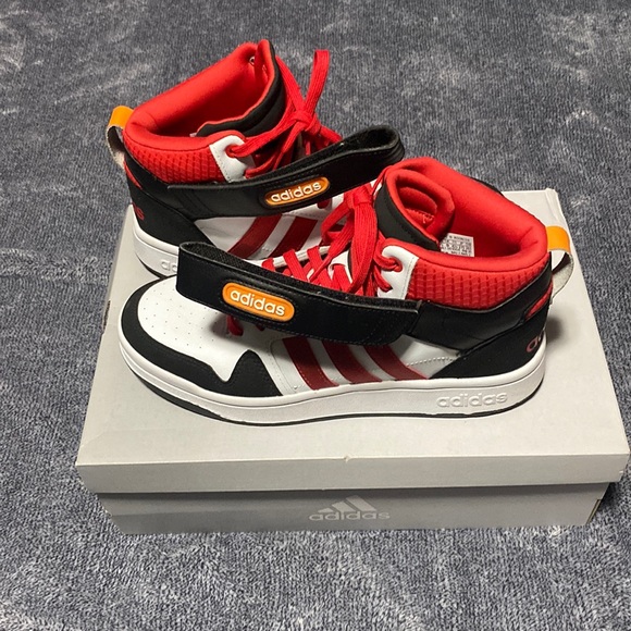 adidas | Shoes | Mens Adidas Mid Top Basketball Sneakers | Poshmark